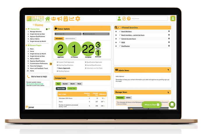 Better Impact | Volunteer Impact Demo Registration